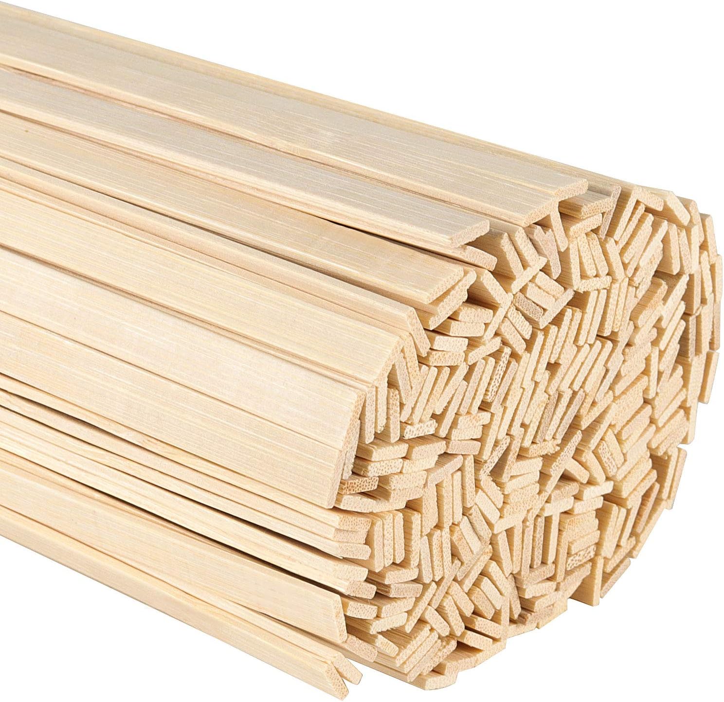 Amazon.com: 200 PCS Natural Bamboo Sticks Wooden Sticks for Crafts - 11 ...