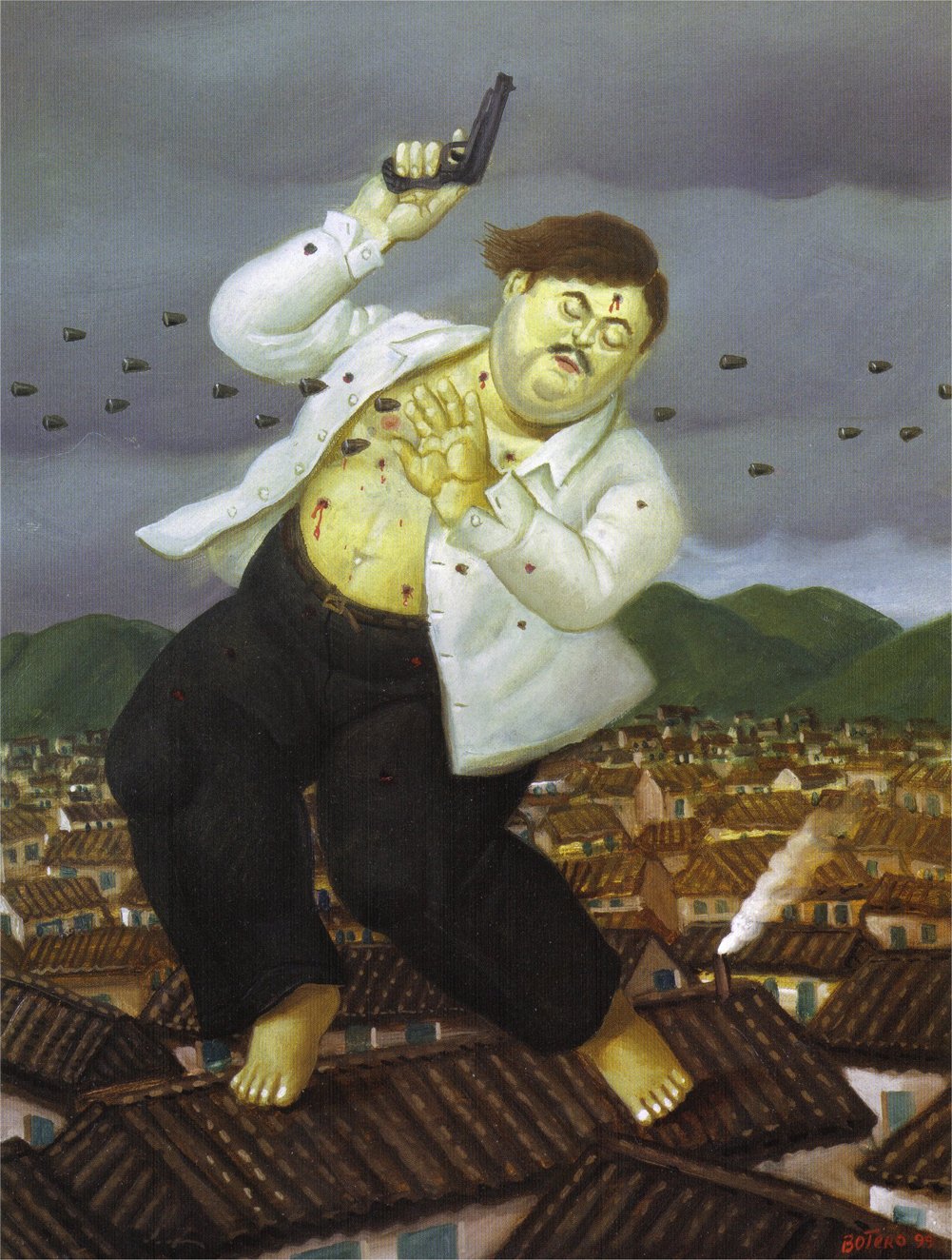 Pablo Escobar Muerto Botero The Voluminous Legacy Of Fernando Botero: