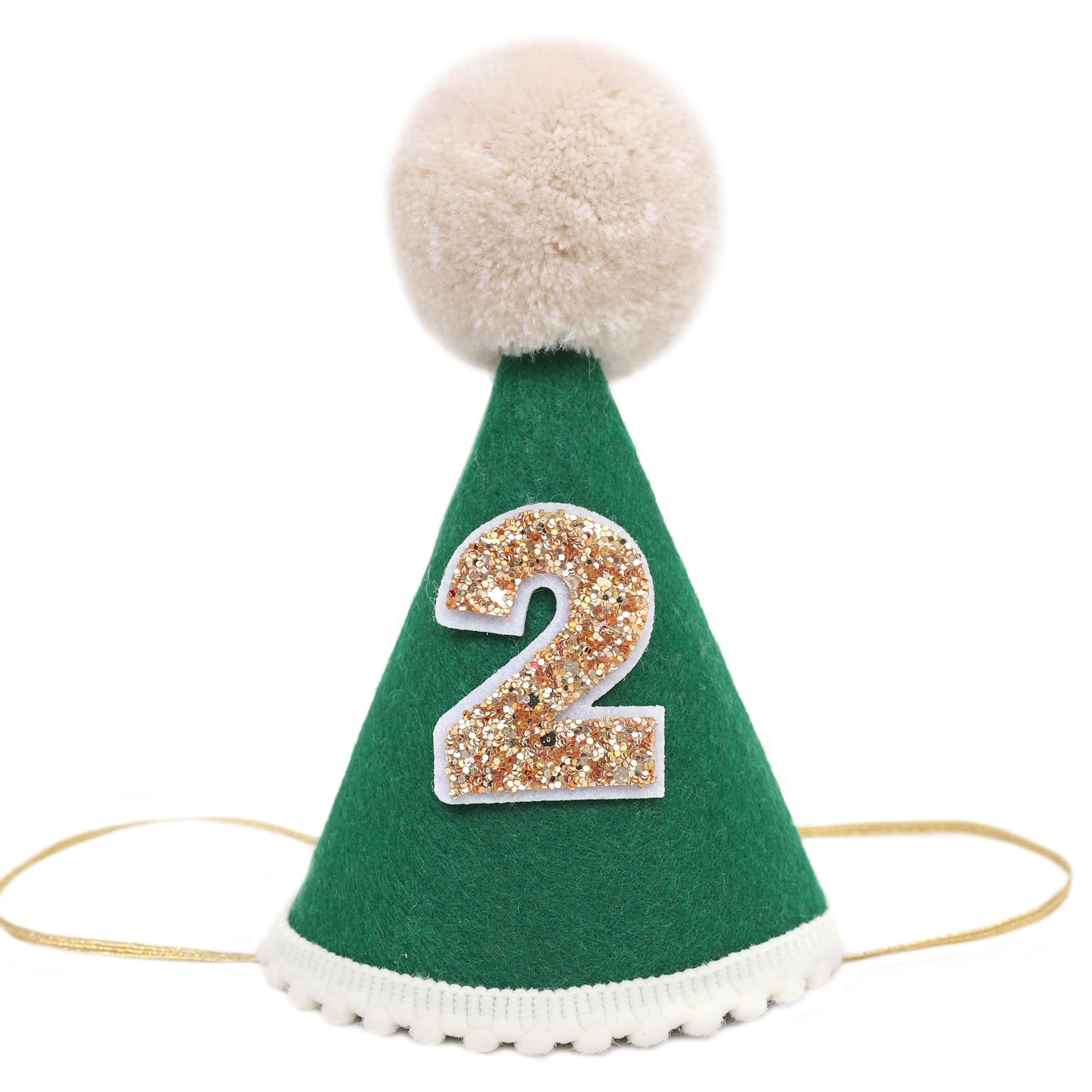 Snapklik.com : WAOUH Green 2nd Birthday Hat - Football Two Years Old ...