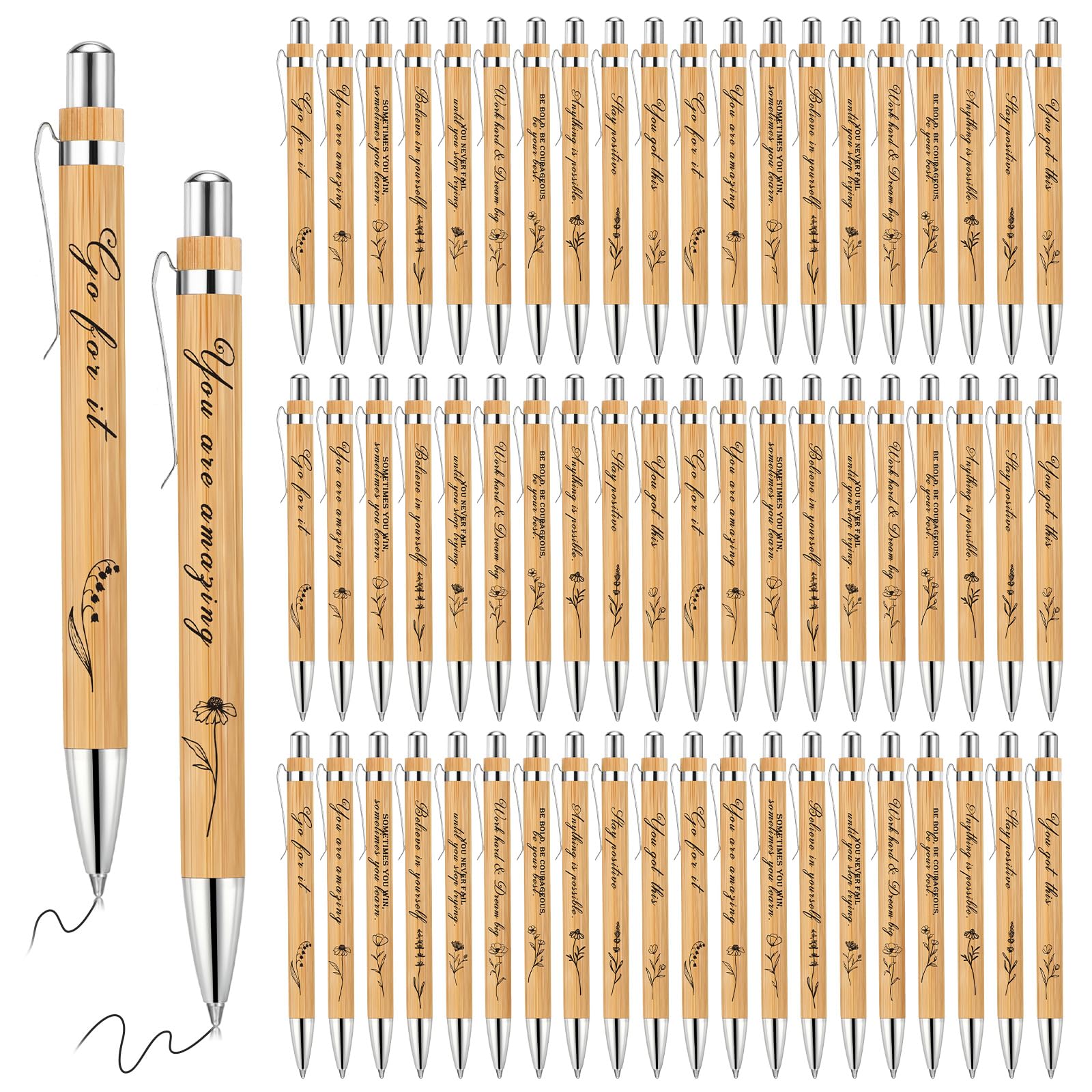 Amazon.com : Watersay 30 Pcs Inspirational Team Employee Appreciation ...