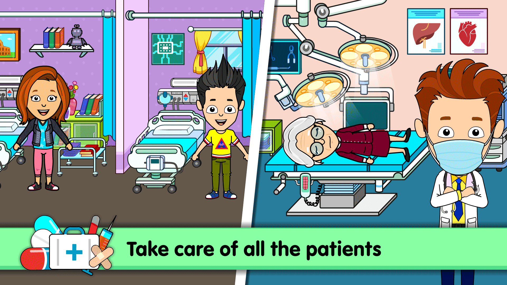 Hospital Games - Tizi Town Doctor Games for Kids - App on Amazon Appstore