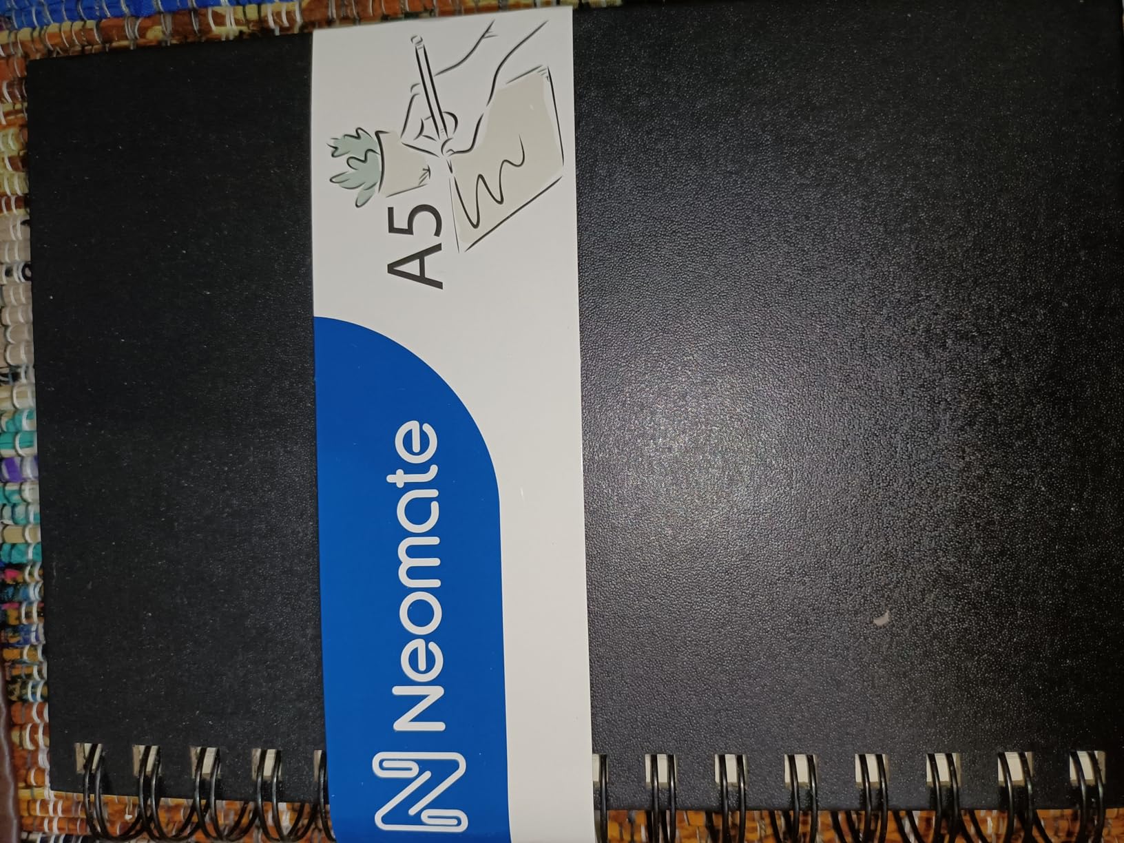 Neomate A5 Spiral Sketch Book | 160 GSM, 120 Pages / 60 Sheets | Wiro ...