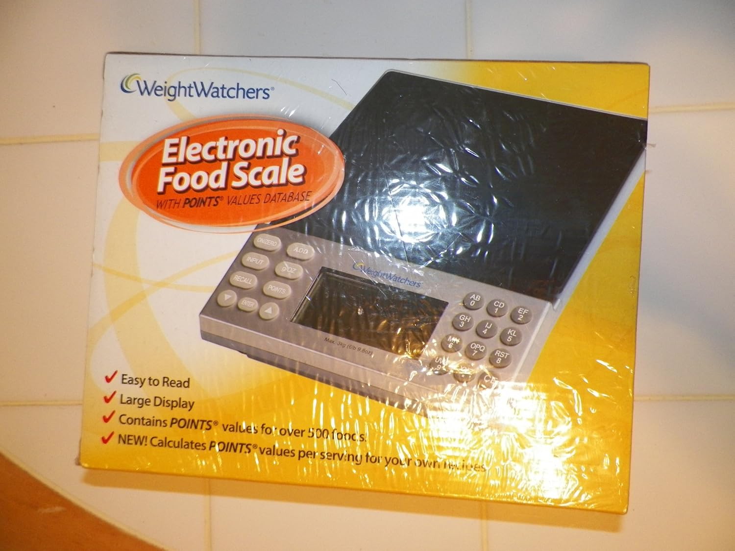Amazon.com: Weight Watchers Electronic Food Scale w/ Points Values ...