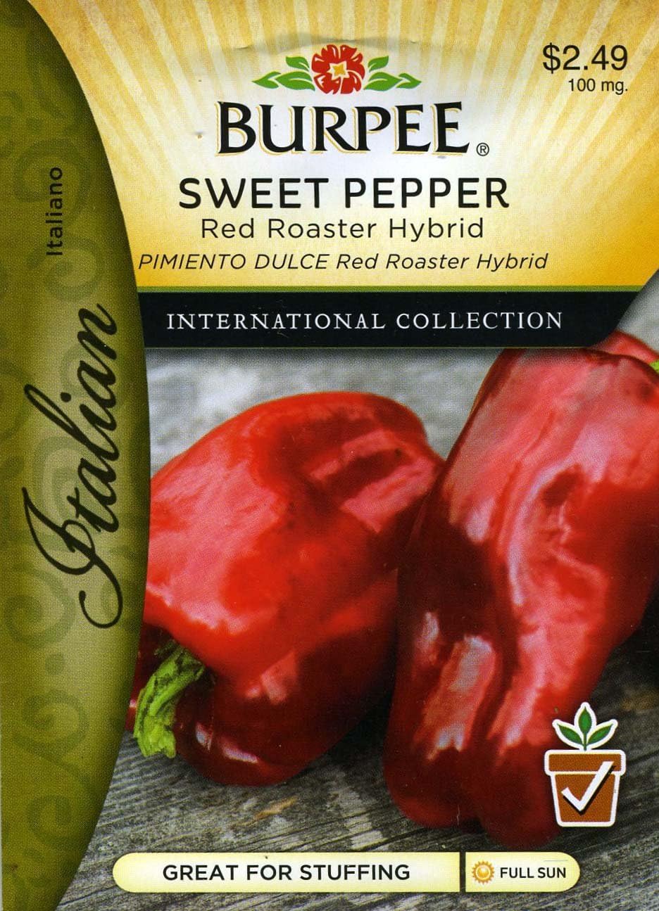 Amazon.com : Burpee 69619 Italian - Pepper, Sweet Red Roaster Hybrid ...
