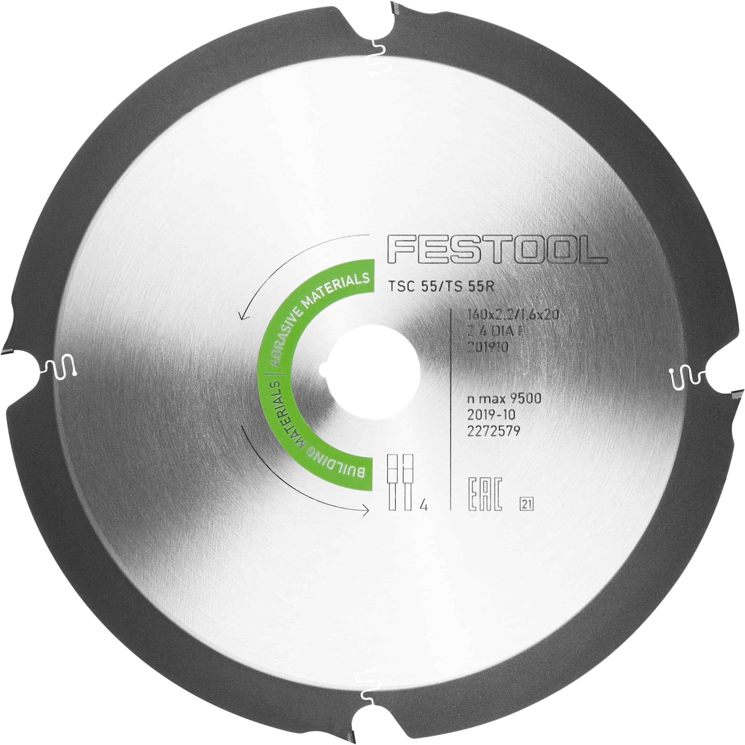 Festool Lame de scie diamant FESTOOL 160x2,2x20 DIA4-201910 : Amazon.fr ...