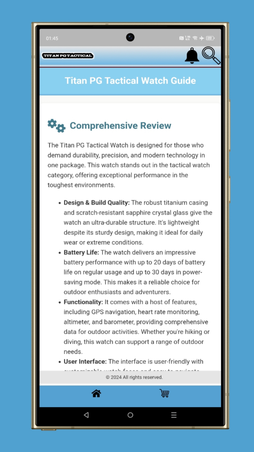 Qinux Titan PG - App on Amazon Appstore