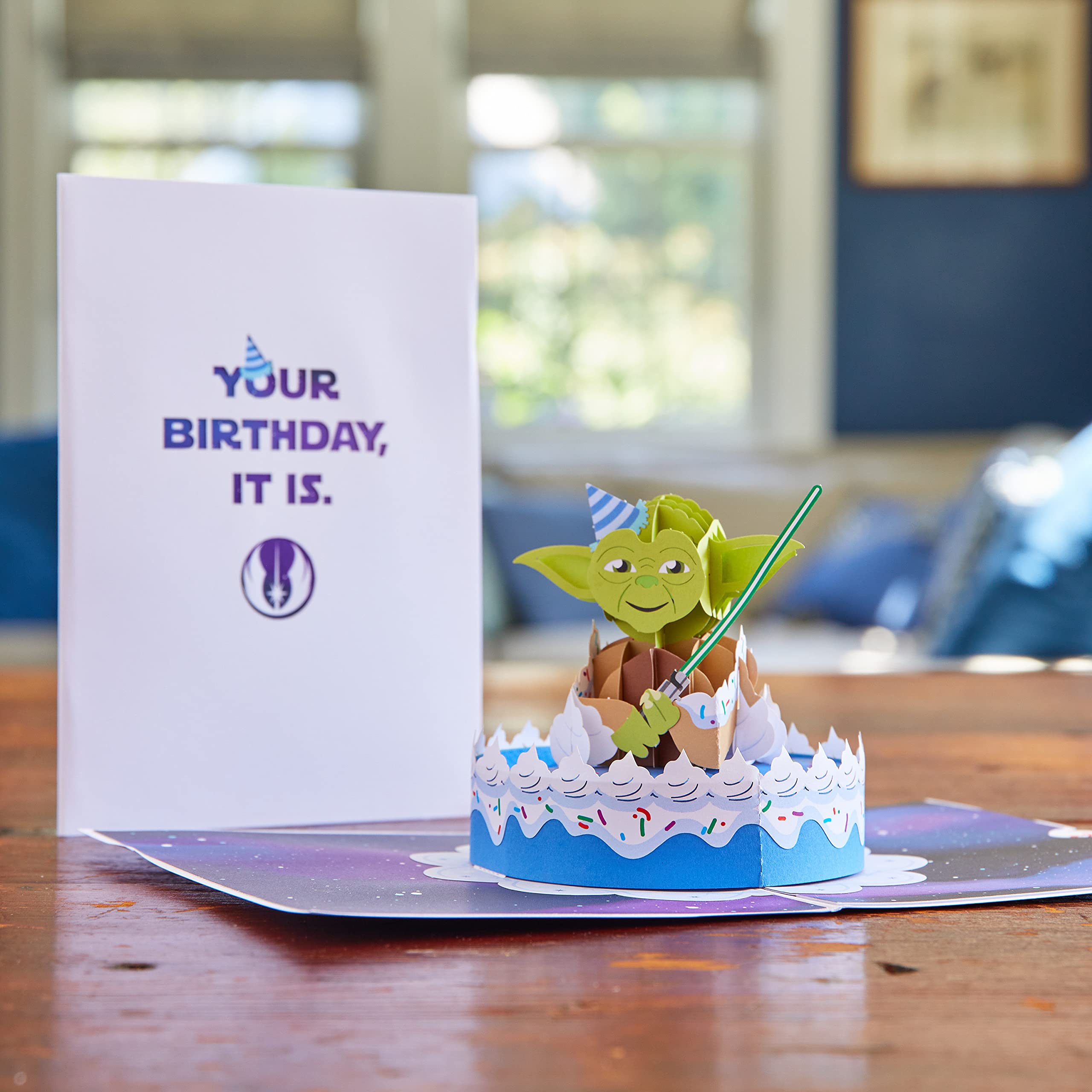 Snapklik.com : Star Wars Yoda Birthday Pop Up Card, 5x7-3D Birthday ...
