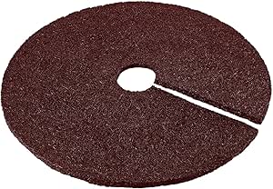 Amazon.com : Rubberific 36" Rubber Mulch Tree Ring (Red) : Patio, Lawn ...