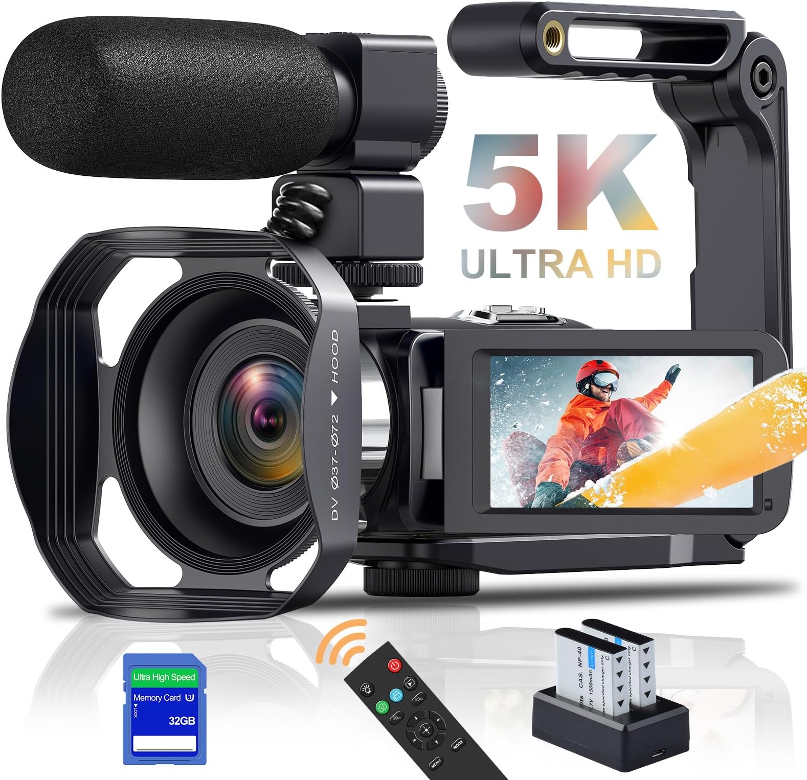 Agfa Photo Realimove CC4000W - Waterproof 4K Camcorder with 3.0 ...