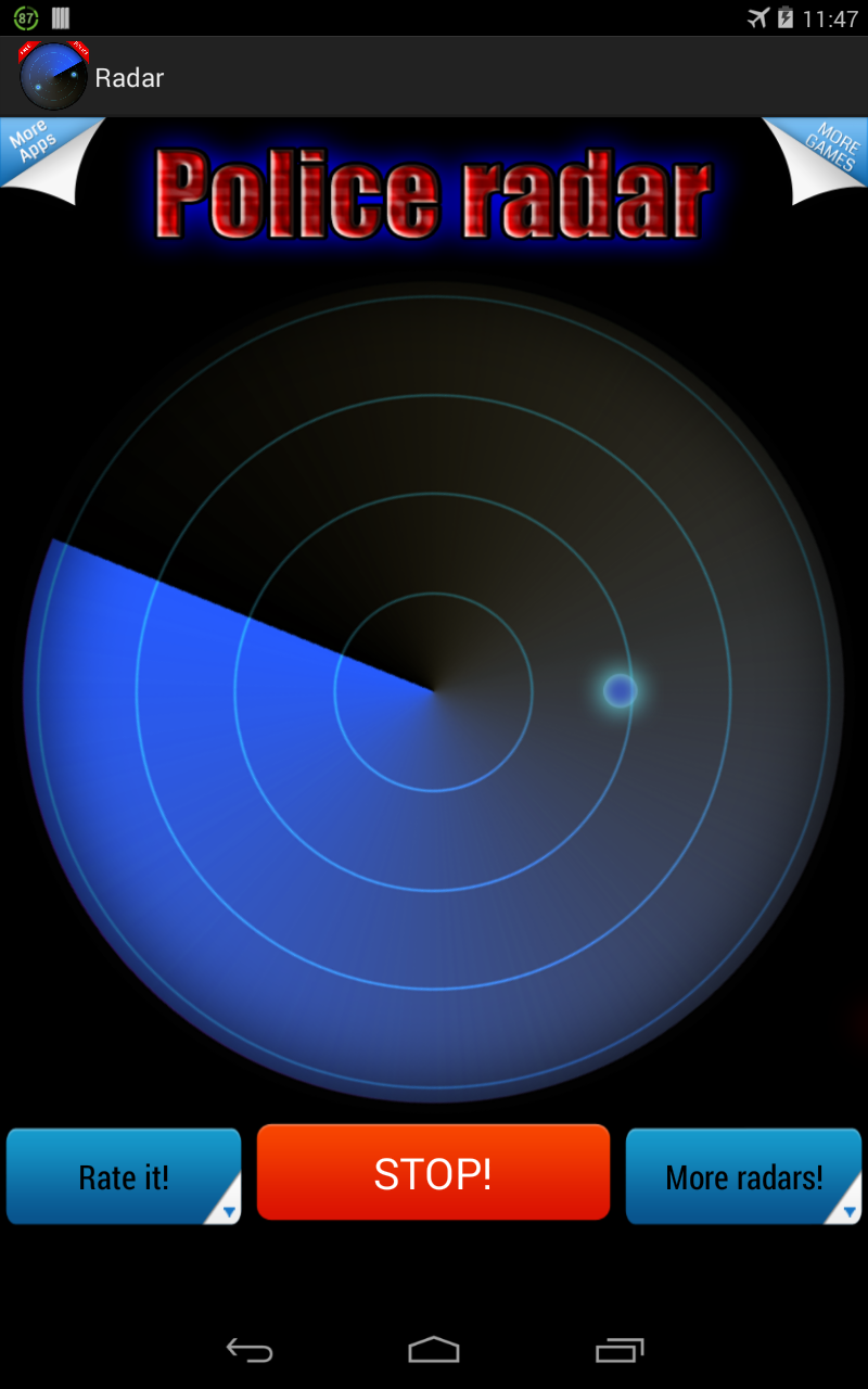 Police radar scanner - App on Amazon Appstore