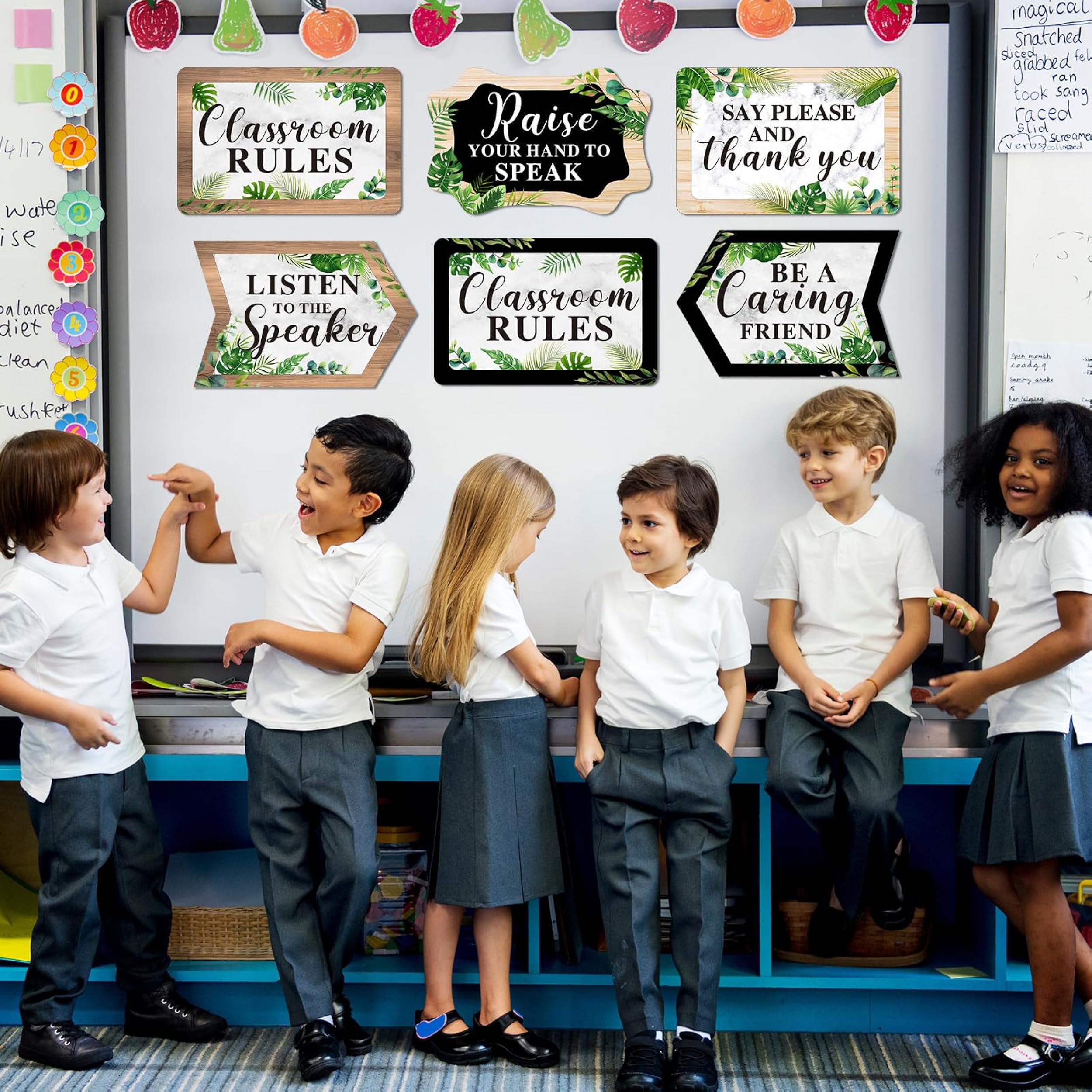Snapklik.com : Classroom Rules Posters Farmhouse Classroom Posters ...