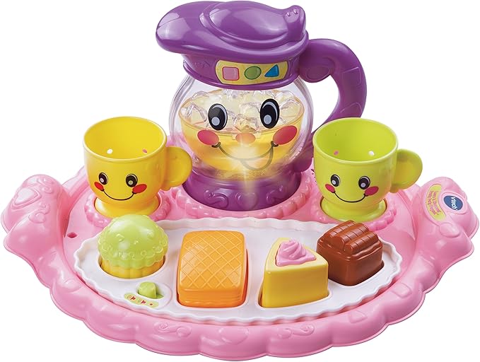 Amazon.com: VTech 80-158500 Learn & Discover Pretty Party Playset ...