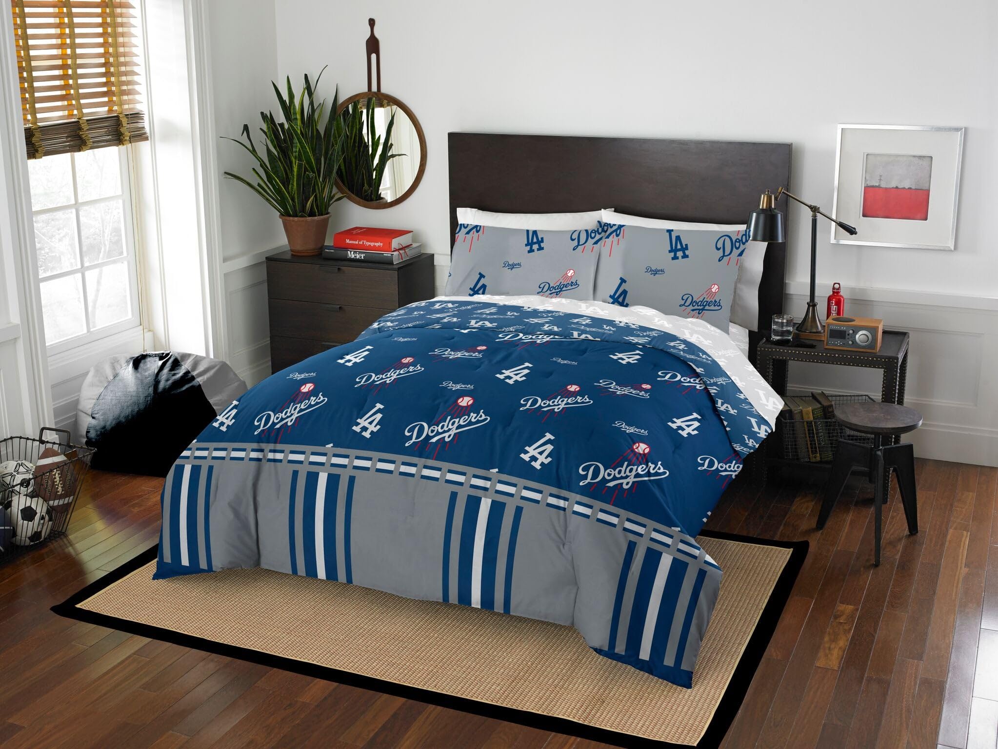 La Dodgers Comforter Sets Amazon.com : Northwest MLB Dodgers Full Bed