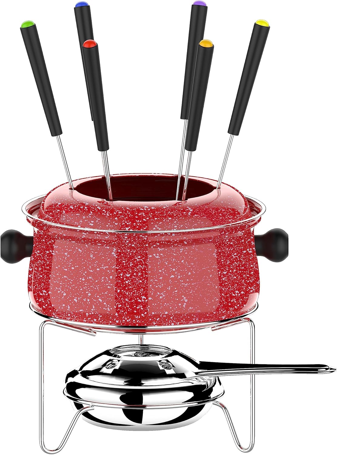 Euro Home - Conjunto Fondue Médio Color Stone 10 Peças - HH7814 ...