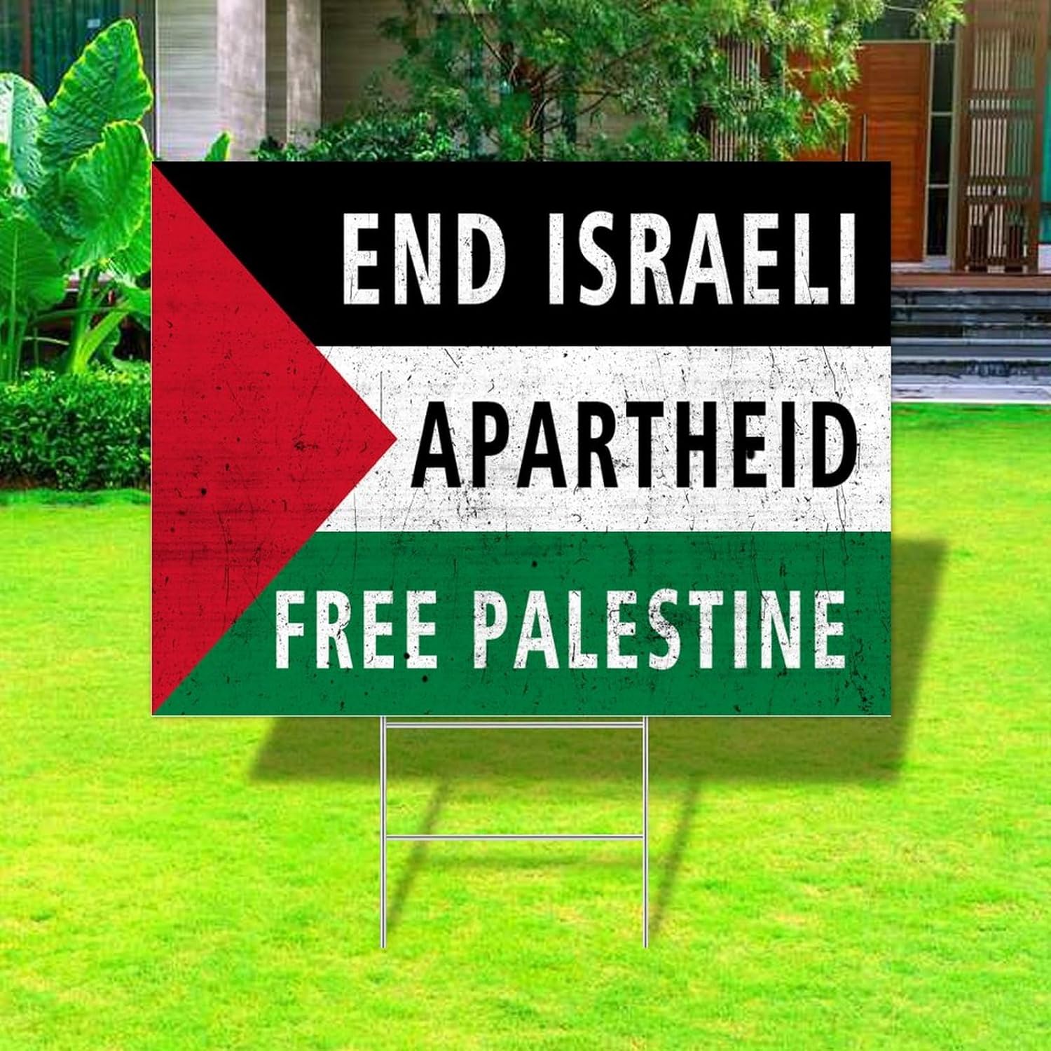 Amazon.com : Free Palestine Yard Sign with Stakes Palestine Yard Sign 2 ...