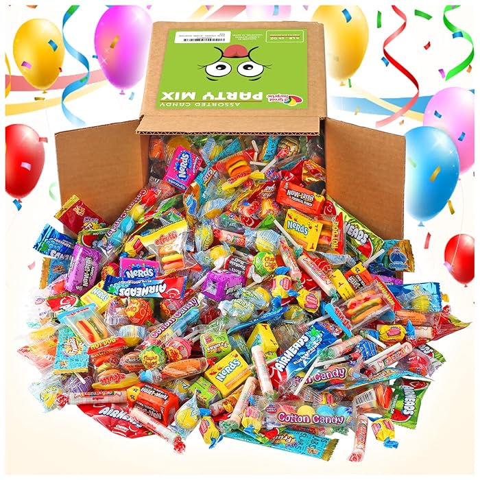 Buy Party Mix - 4 Pound - Individually Wrapped Candies - Assorted Candy ...