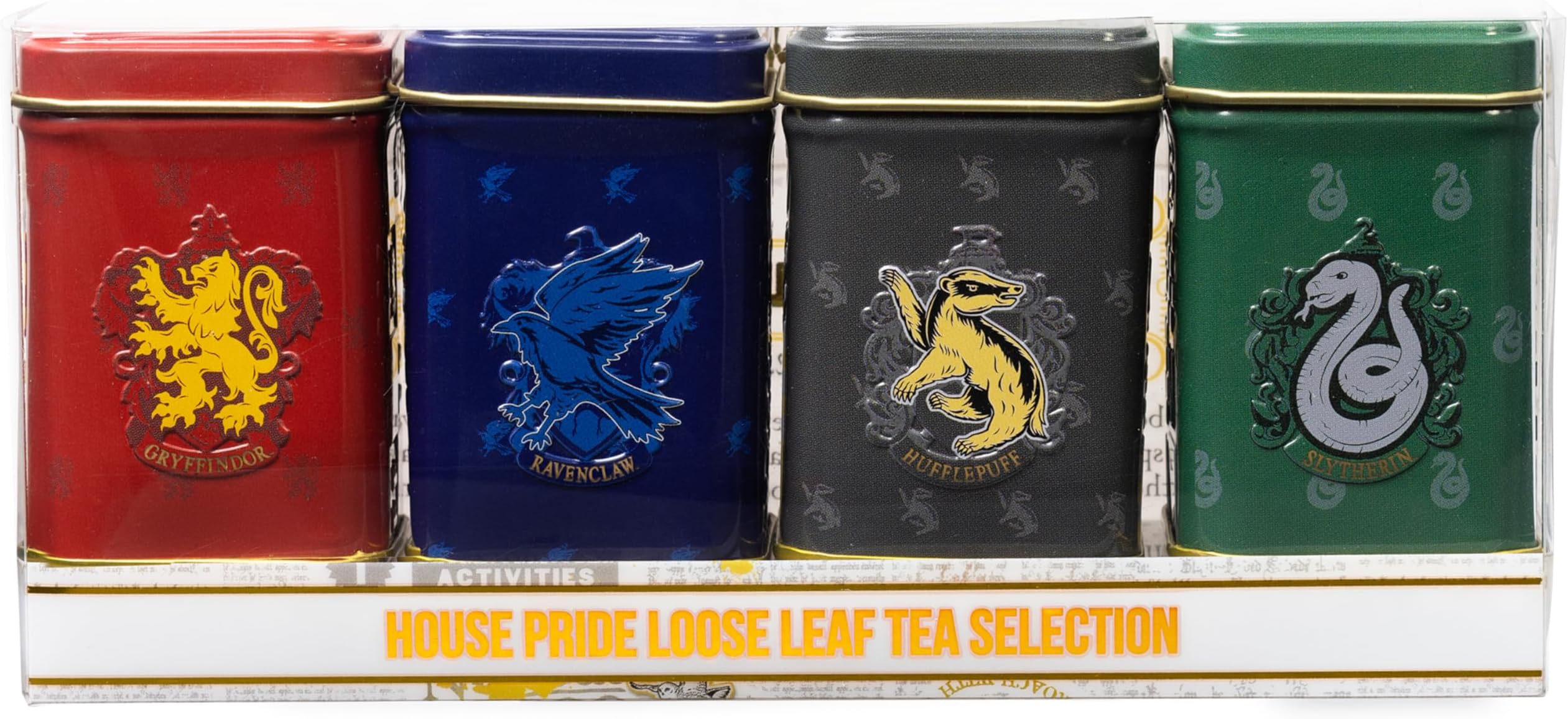 Amazon.com: New English Teas Harry Potter Mini Tea Tins with Loose ...