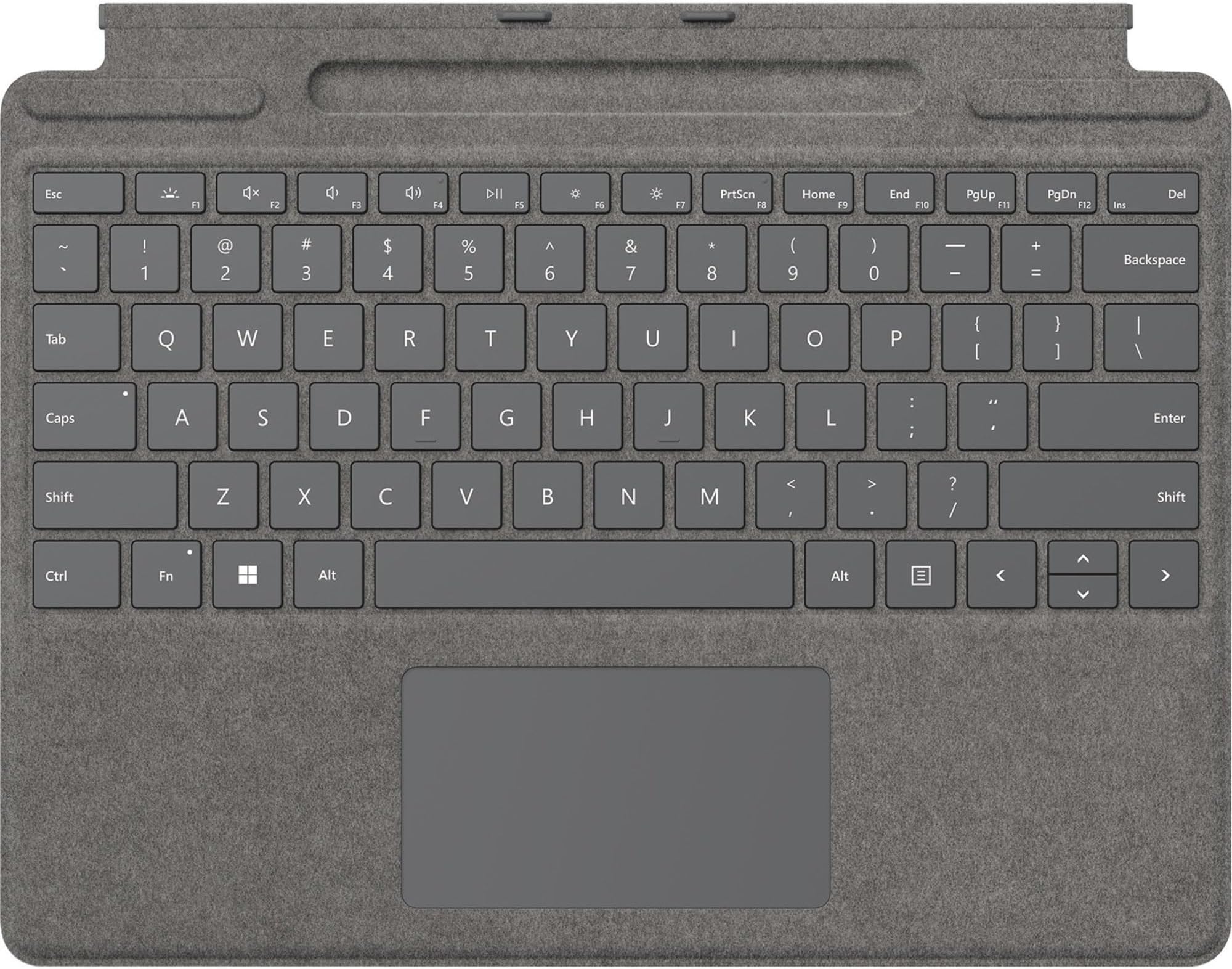 Amazon.com: Microsoft Surface Pro Signature Keyboard - Platinum ...