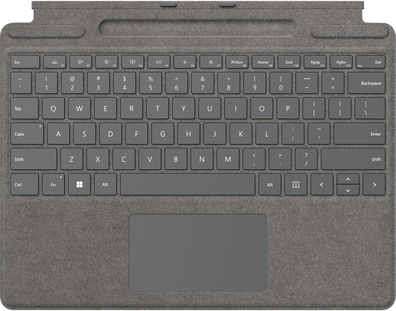 Amazon.com: Microsoft Surface Pro Signature Keyboard - Platinum ...