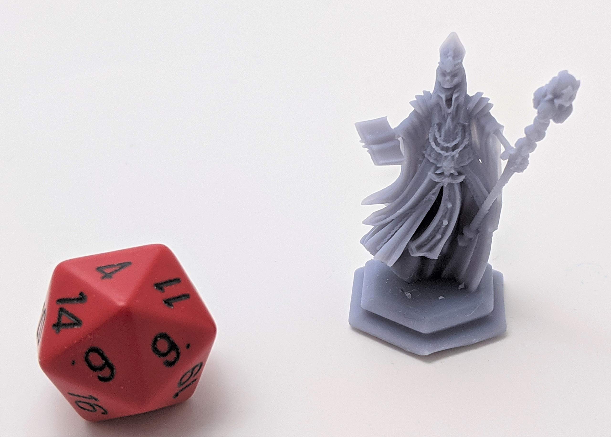 Hero Creations Lich Undead Miniature For Dungeon And Dragons Pathfinder ...