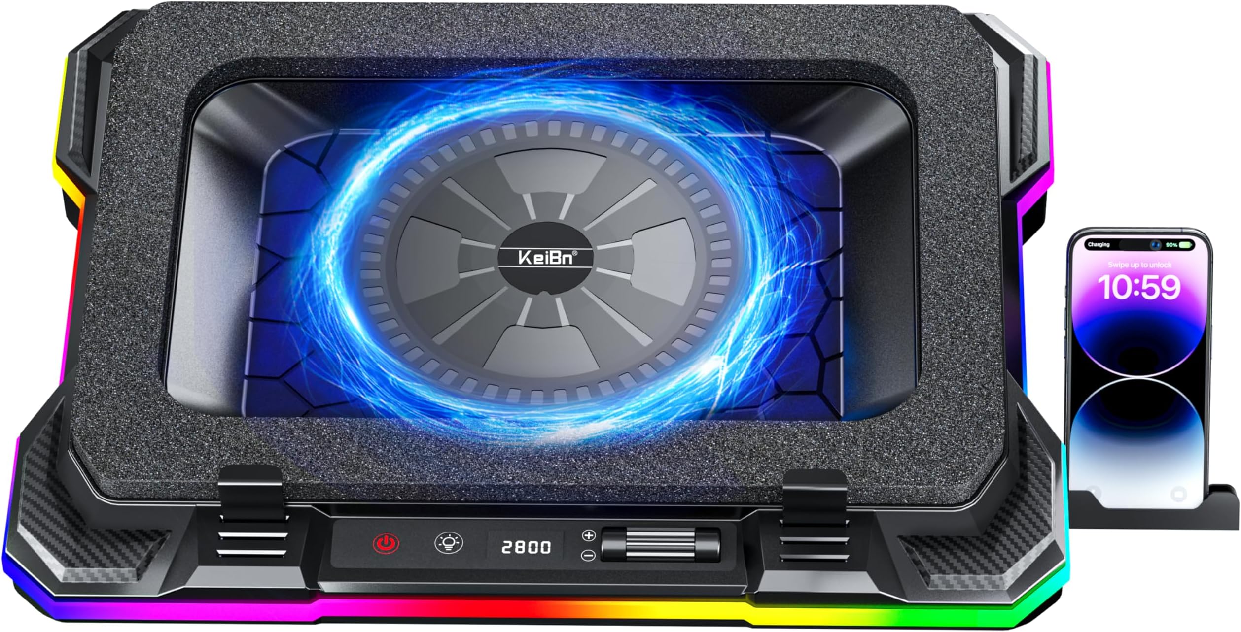 Amazon.com: KeiBn Gaming Laptop Cooling Pad, Laptop Cooling Stand with ...