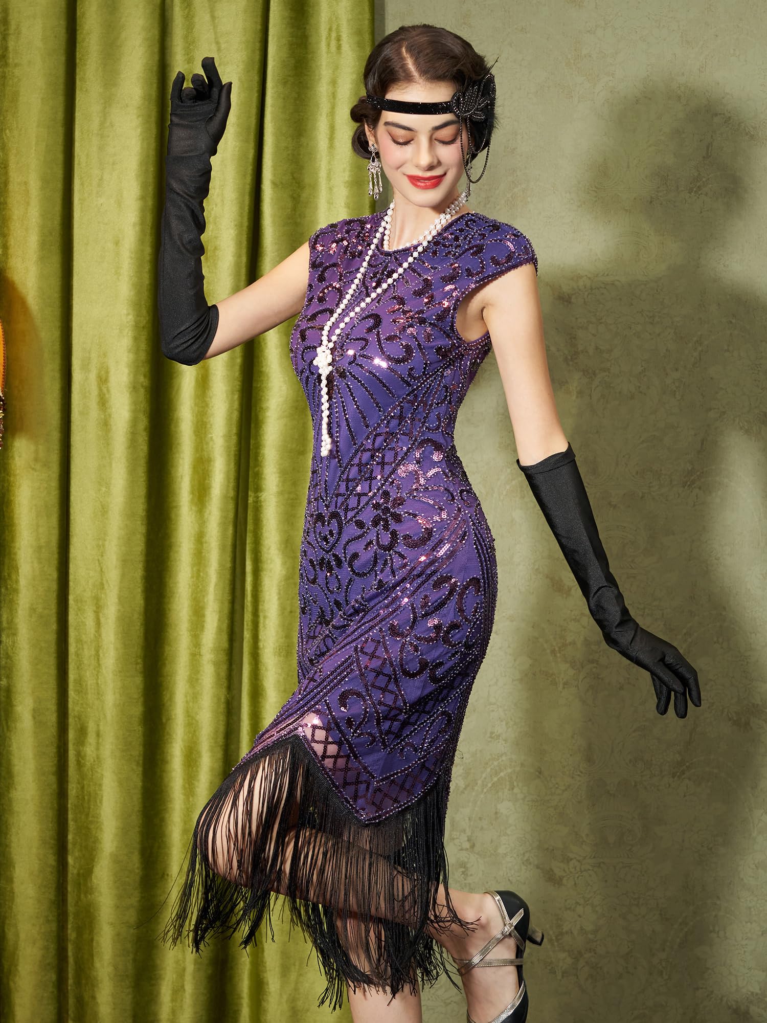 Snapklik.com : YESSA 1920s Flapper Dresses For Women Great Gatsby ...