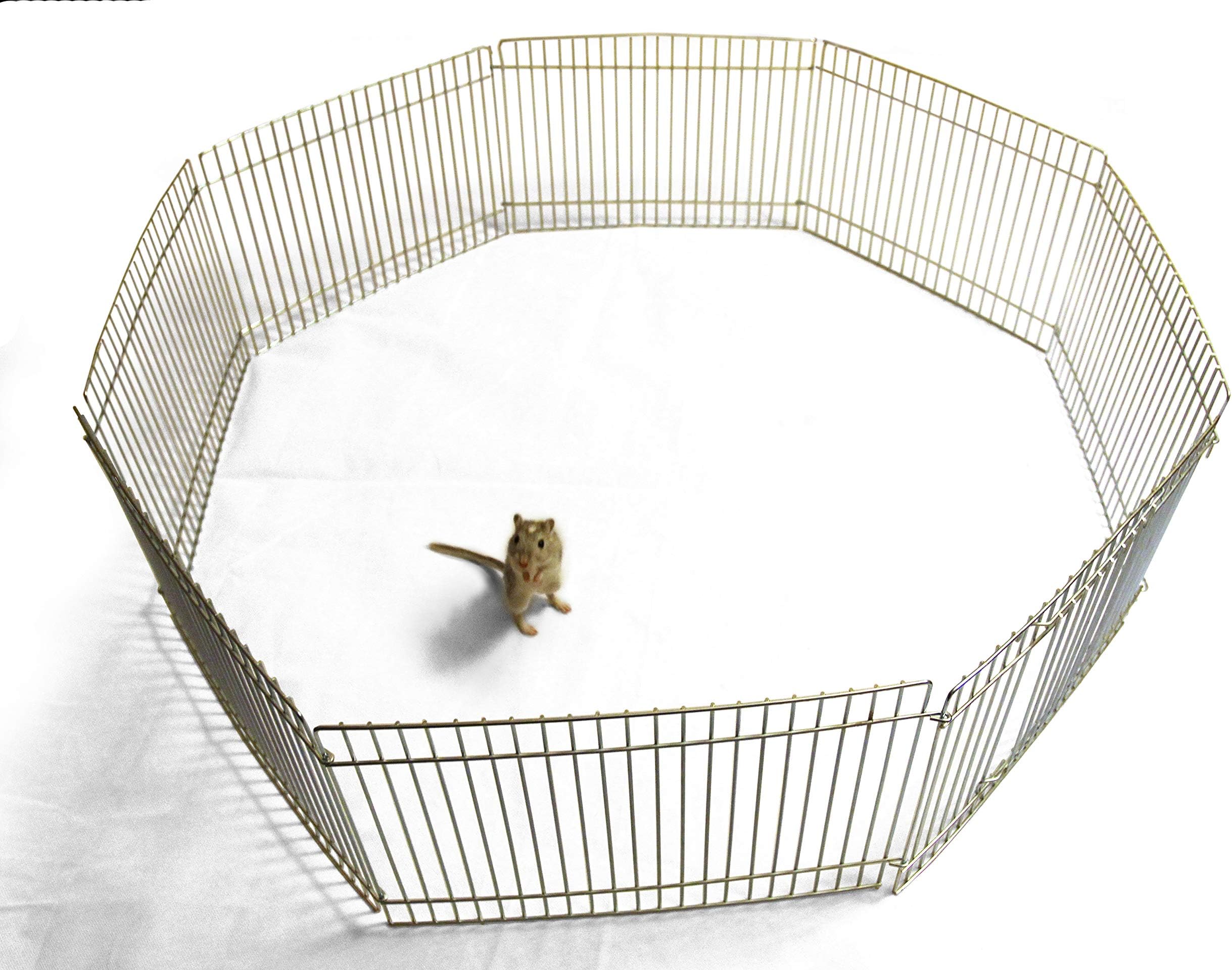 Small Pet Metal Play Pen or Run suitable for Guinea Pig Hamster Gerbil ...