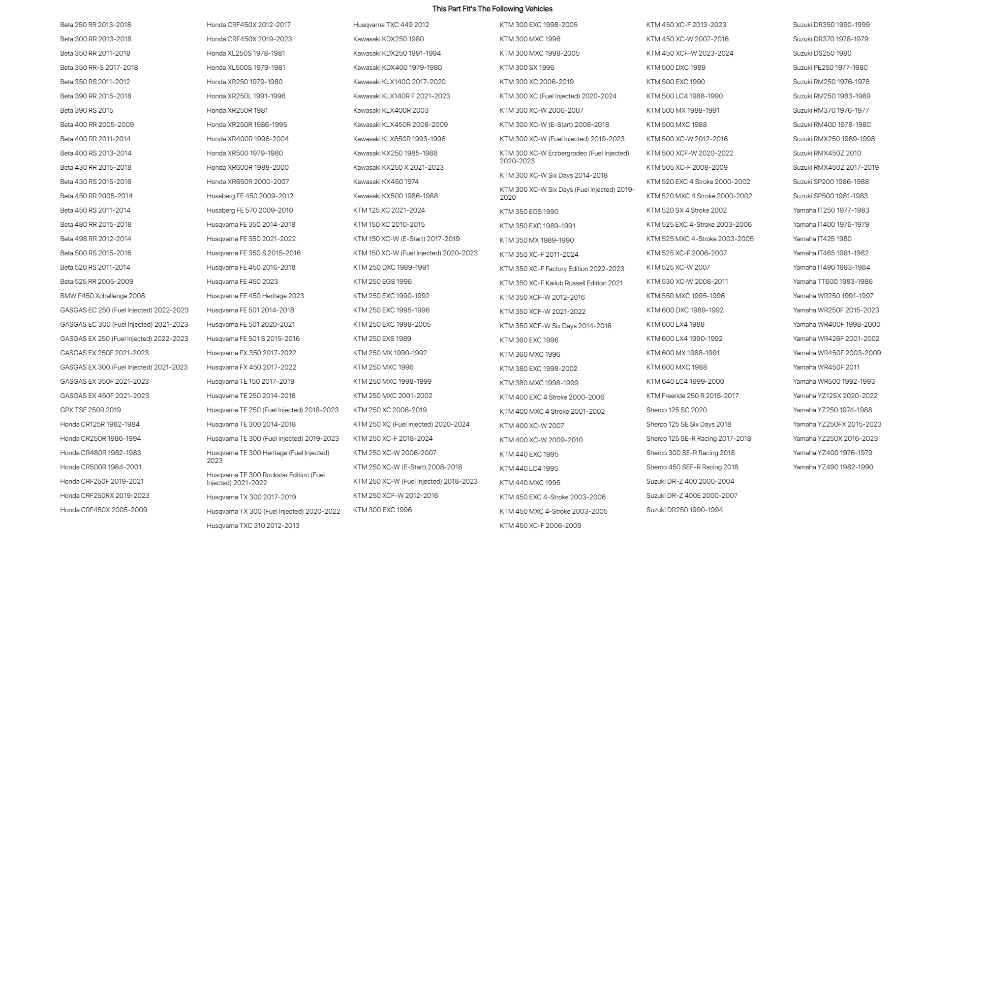 Kenda K760 Trakmaster II Rear Tire | eBay