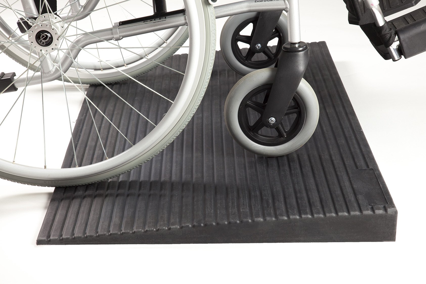 The Ramp People 5cm Rubber Threshold Wheelchair Scooter Kerb Ramp (50mm ...