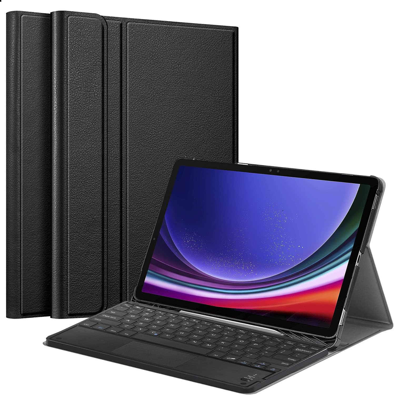 HOM 3 Fold Detachable Wireless Bluetooth Keyboard with Trackpad ...