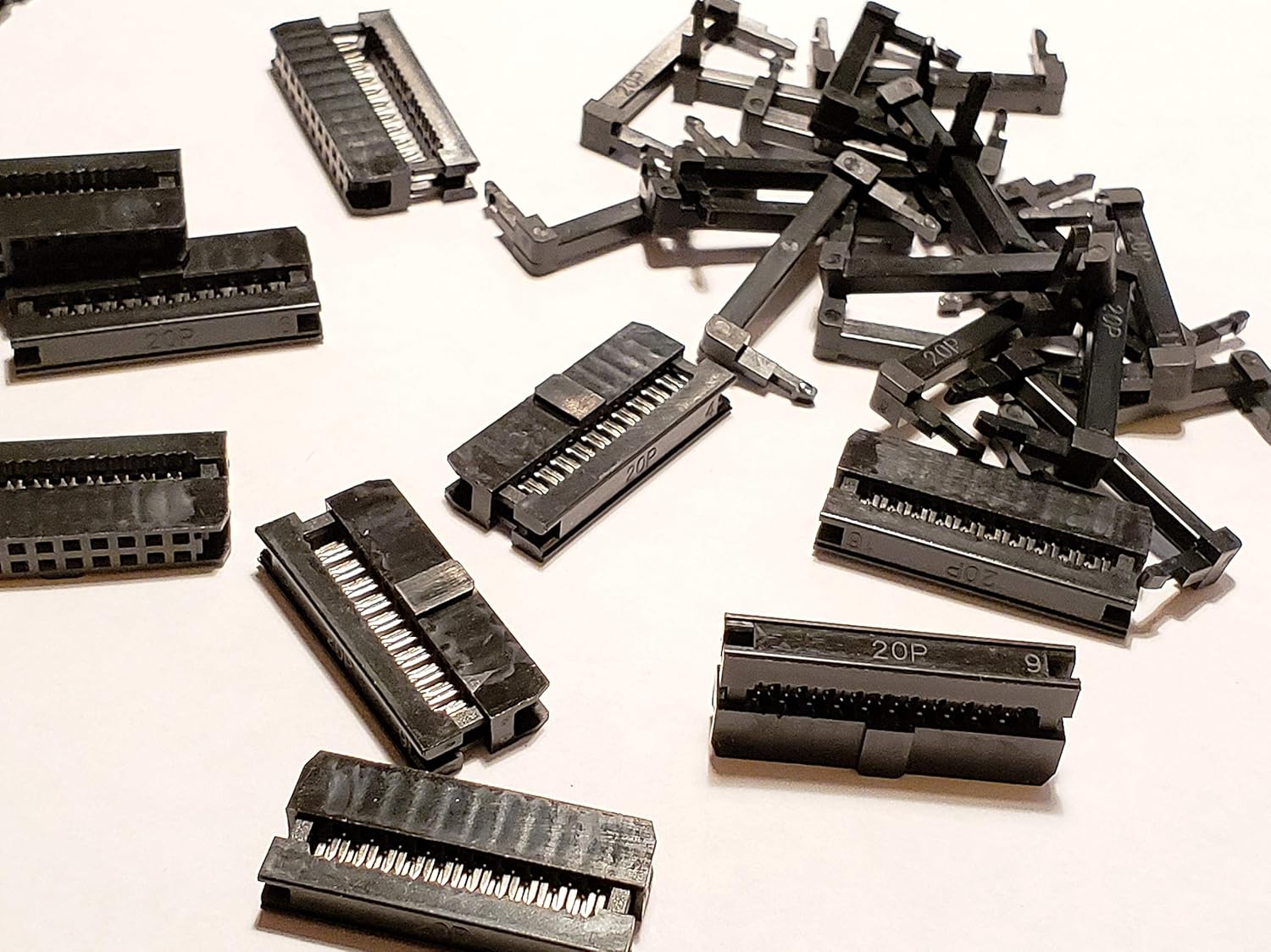 25-Pack of 2x10 Connectors for 1mm Flat Ribbon Cable Nepal | Ubuy