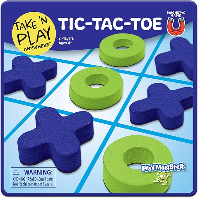 Amazon.com: Take N Play, Anywhere Tic-Tac-Toe Board Games for Kids ...