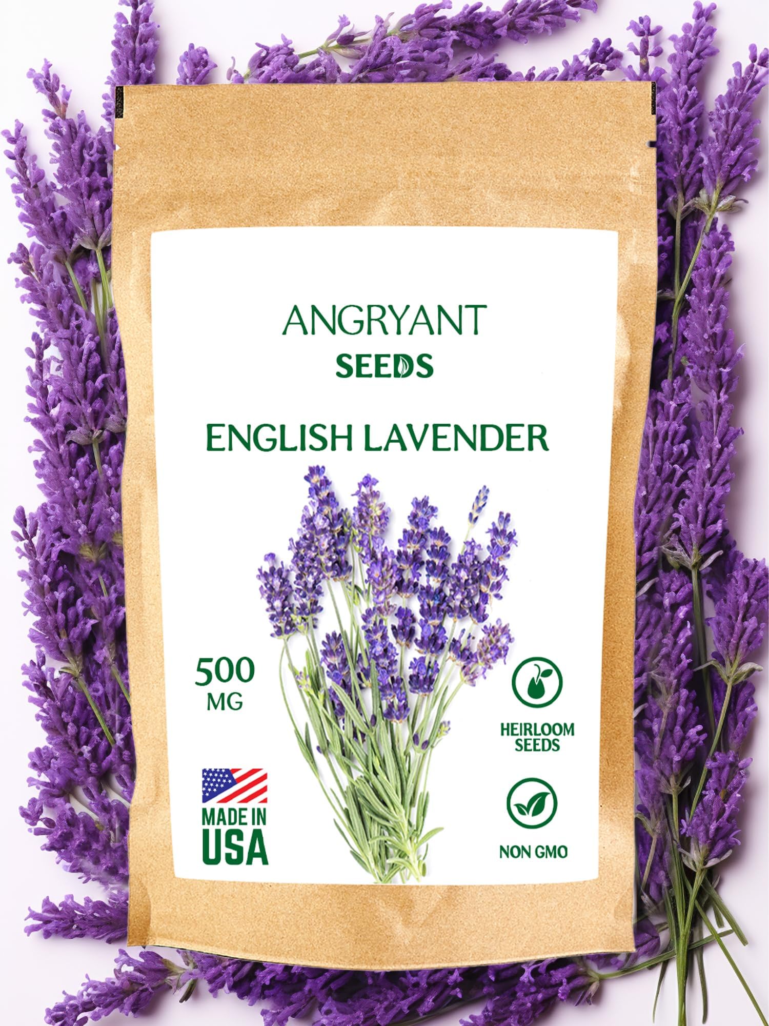 Amazon.com : Lavender Seeds for Planting Herb Garden - Heirloom, Non ...