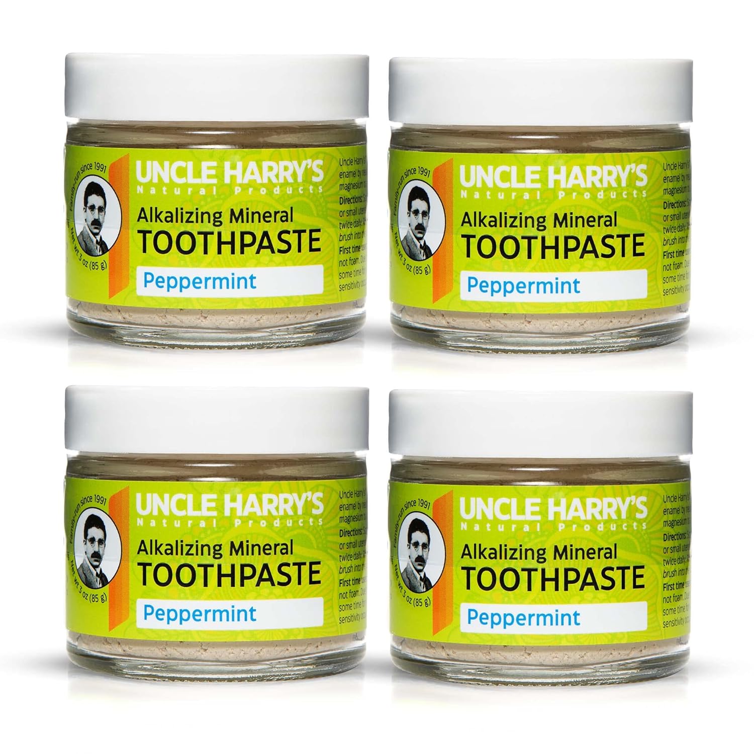 Amazon.com: Uncle Harry's Peppermint Remineralizing Toothpaste ...