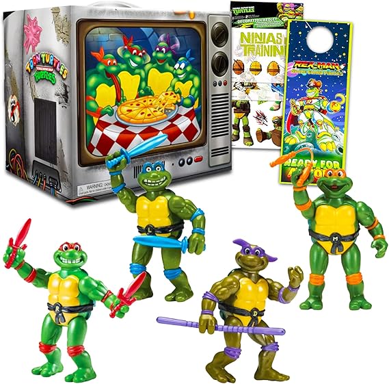 Amazon.com: Teenage Mutant Ninja Turtles Figures Collection - Bundle ...
