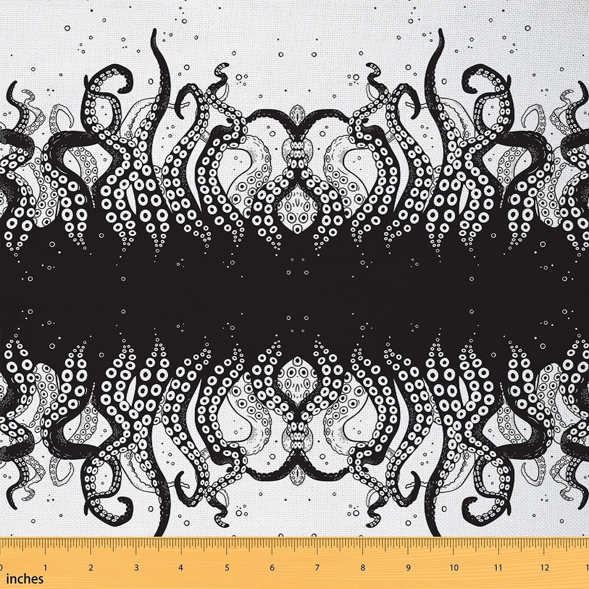 Amazon.com: Octopus Upholstery Fabric, Sealife Ocean Animal Decorative ...