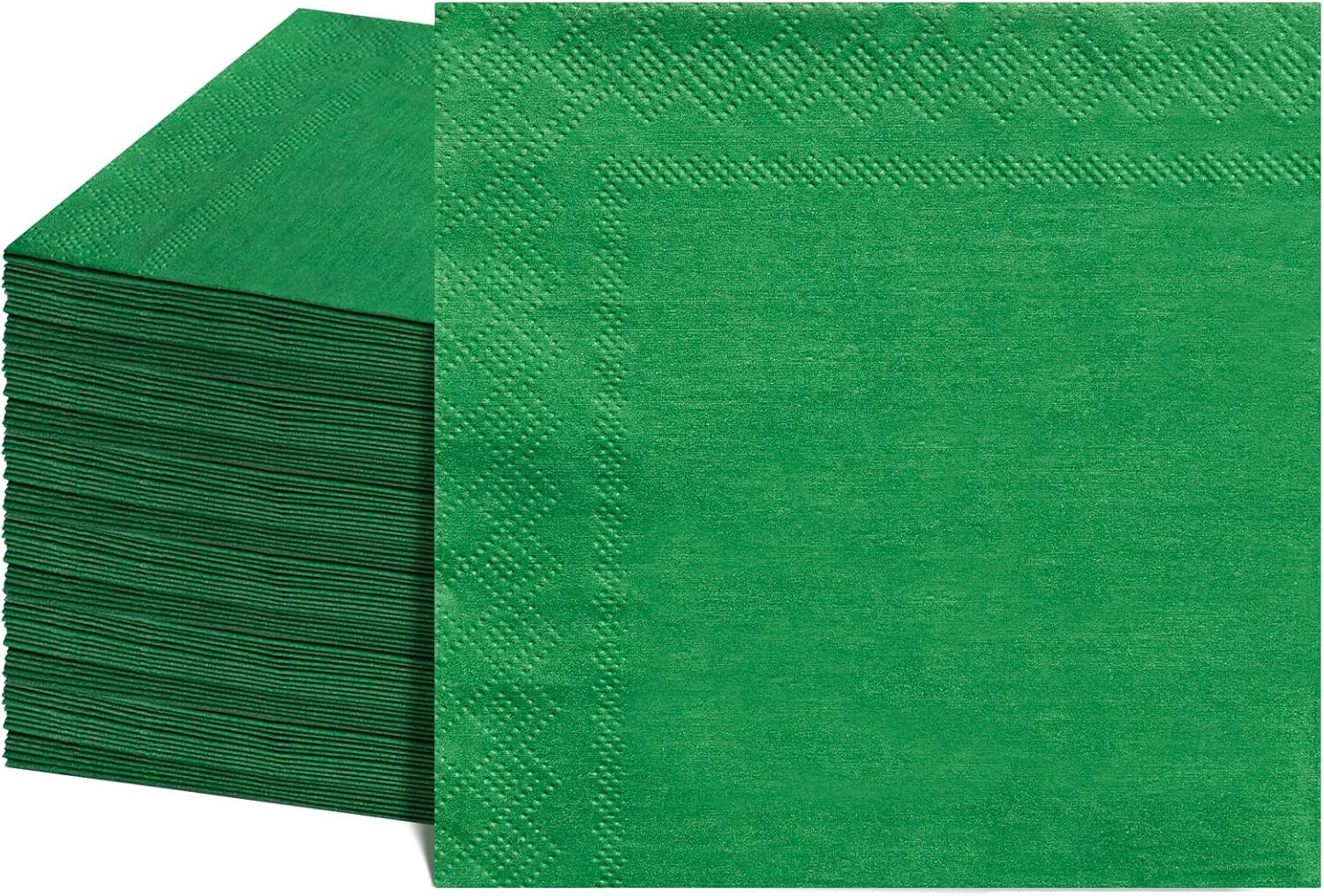 Amazon.com: NatNarr 120 Pcs Cocktail Napkins Green Napkins Disposable ...
