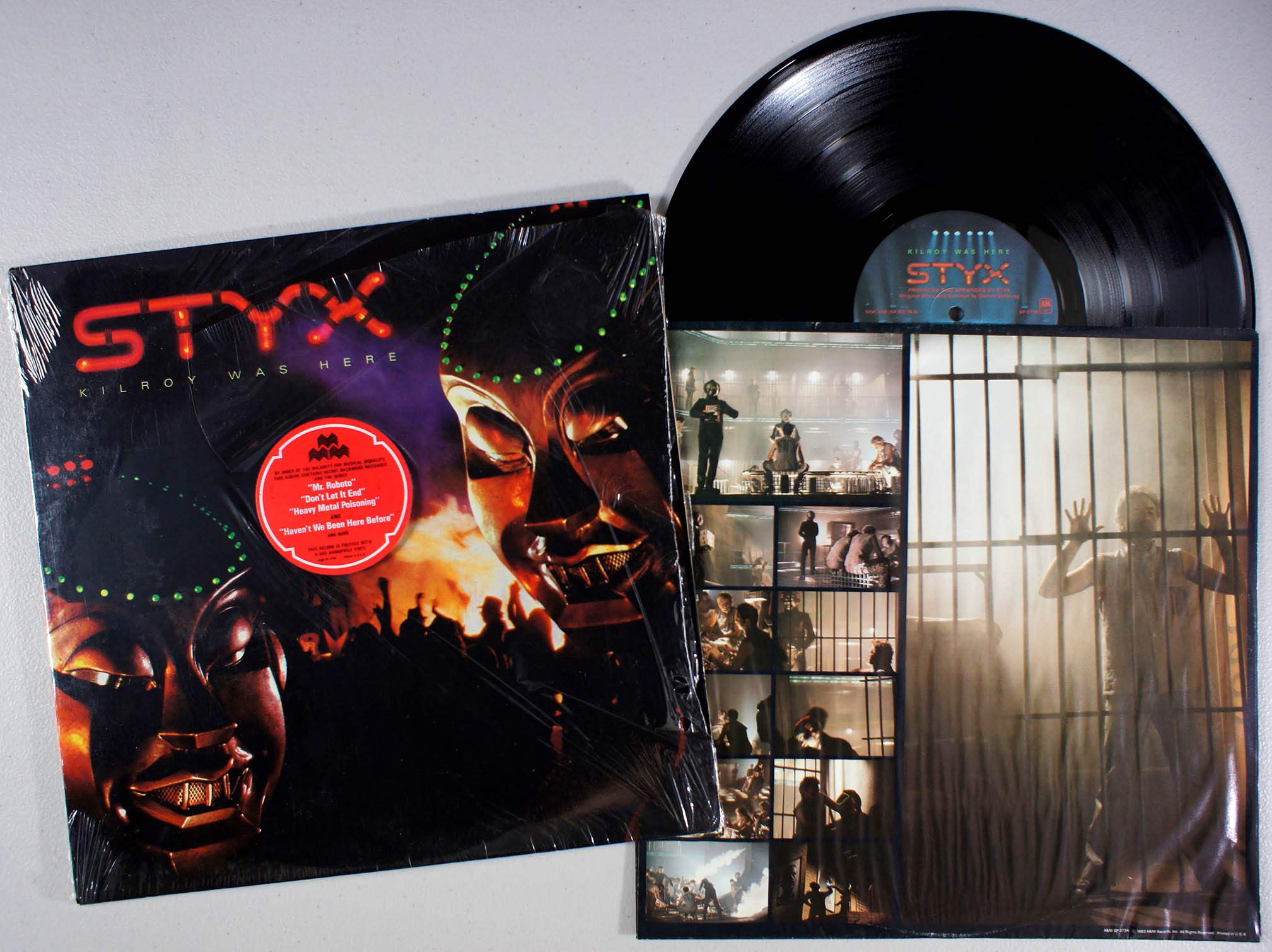 Kilroy was here (US, 1983) / Vinyl record [Vinyl-LP]: Styx: Amazon.ca ...