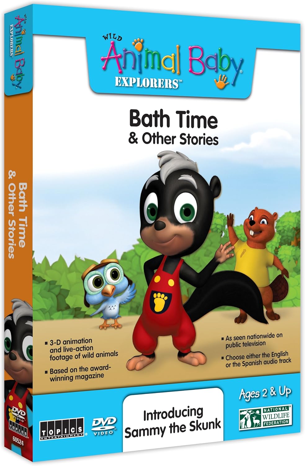 Wild Animal Baby Explorers: Bath Time & Other Stories [Import]: Amazon ...