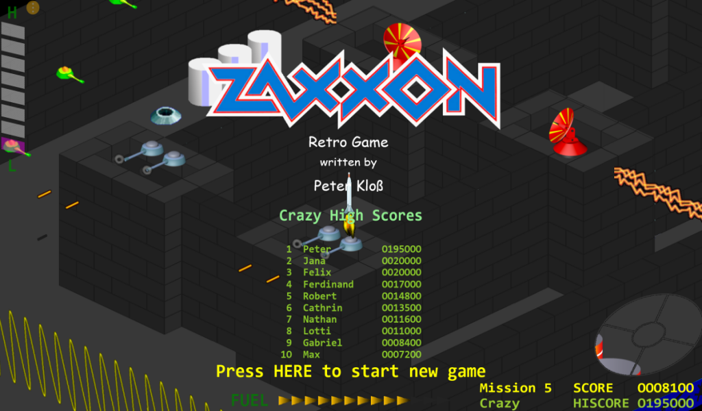 ZAXXON Remake by Peter Kloß - App on Amazon Appstore