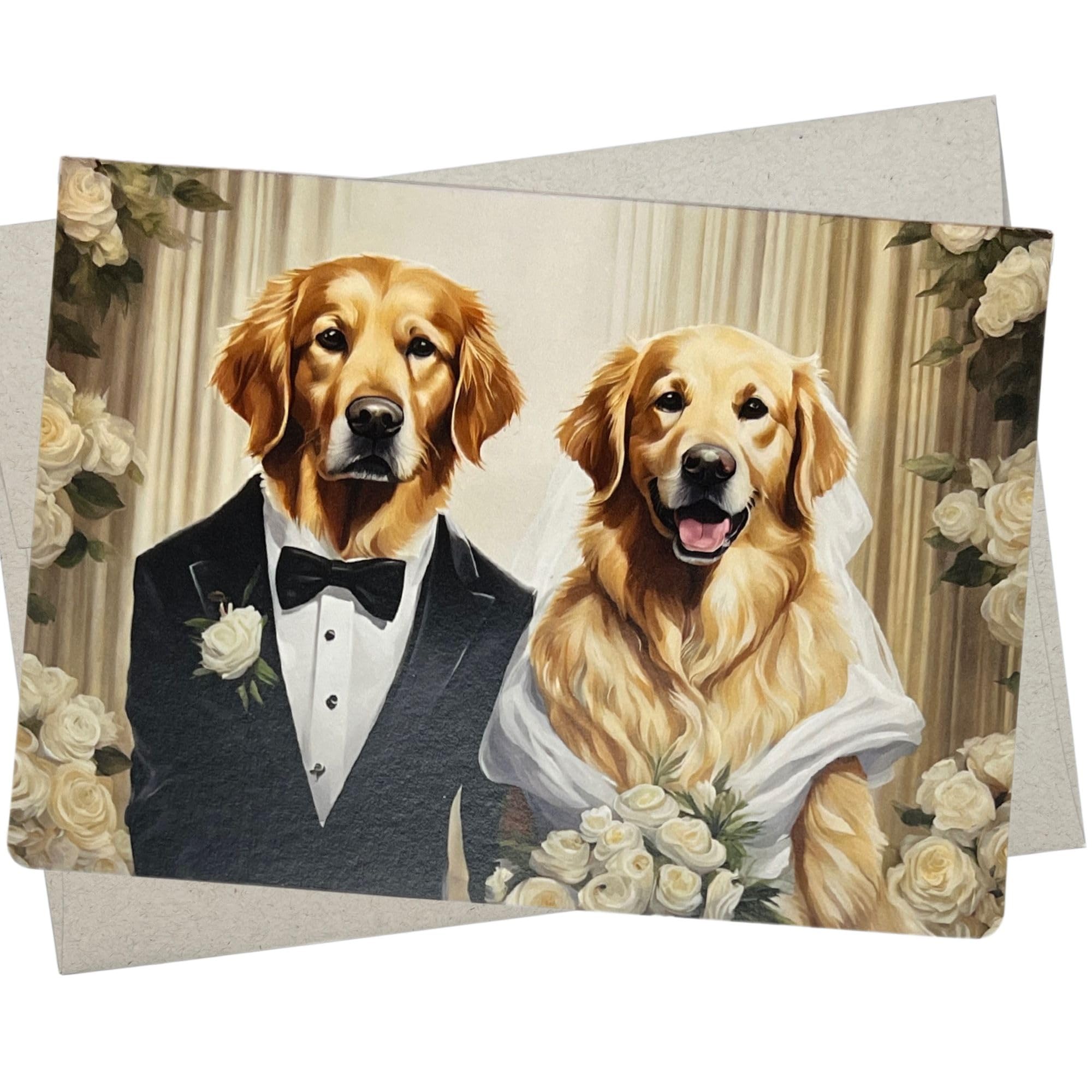 Golden retriever wedding 60 photos - Vianawedding.com