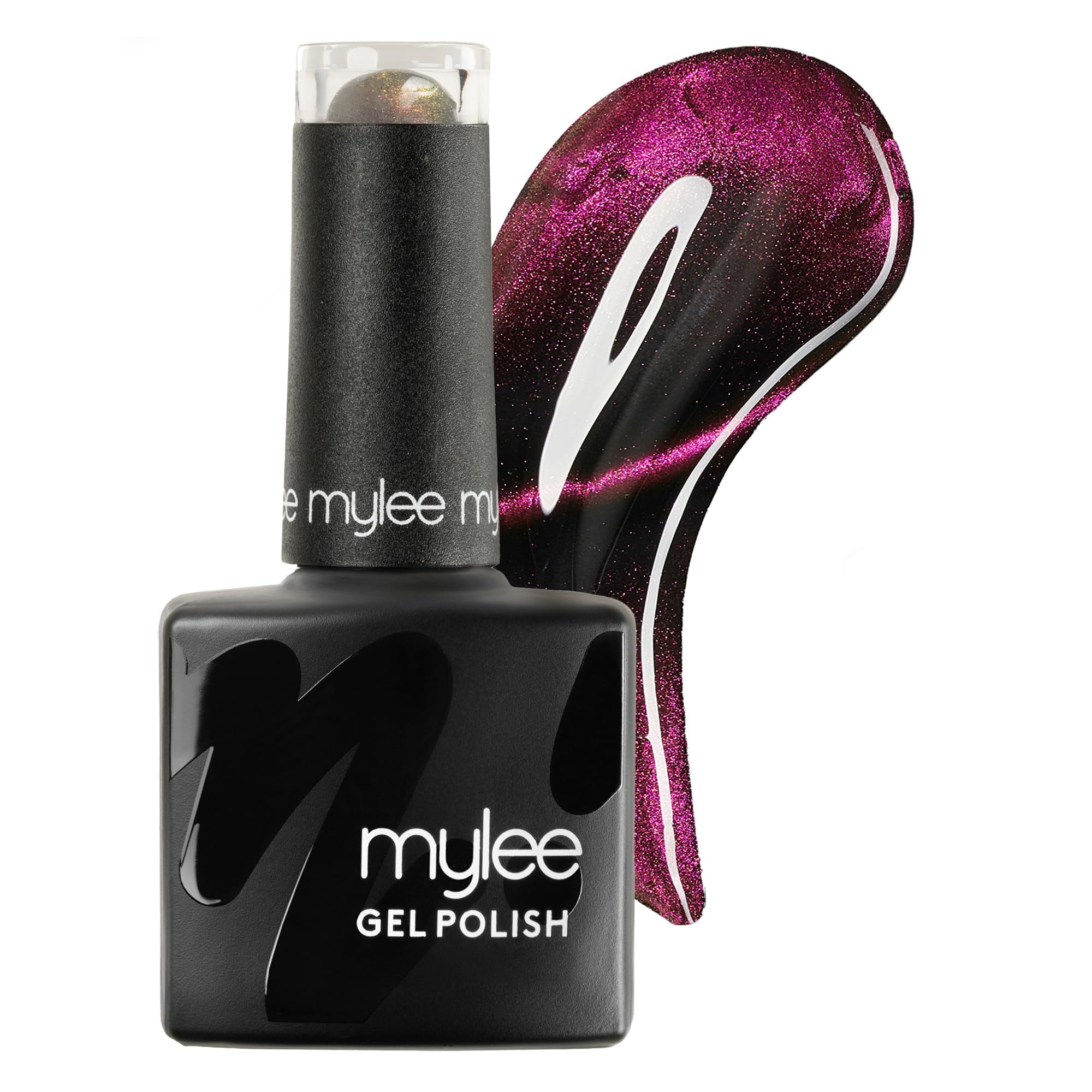 Mylee Cat Eye Gel Nail Polish 8ml [Amulet] - Magnetic, Glitter ...