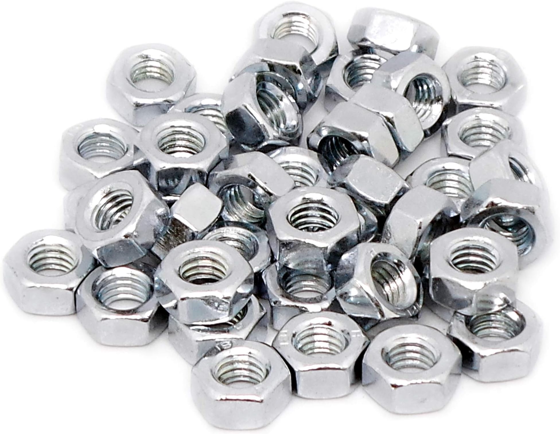 AHCMetric Hexagonal (Hex) Full Nuts A2 Stainless Steel M6 6mm (Pack of ...
