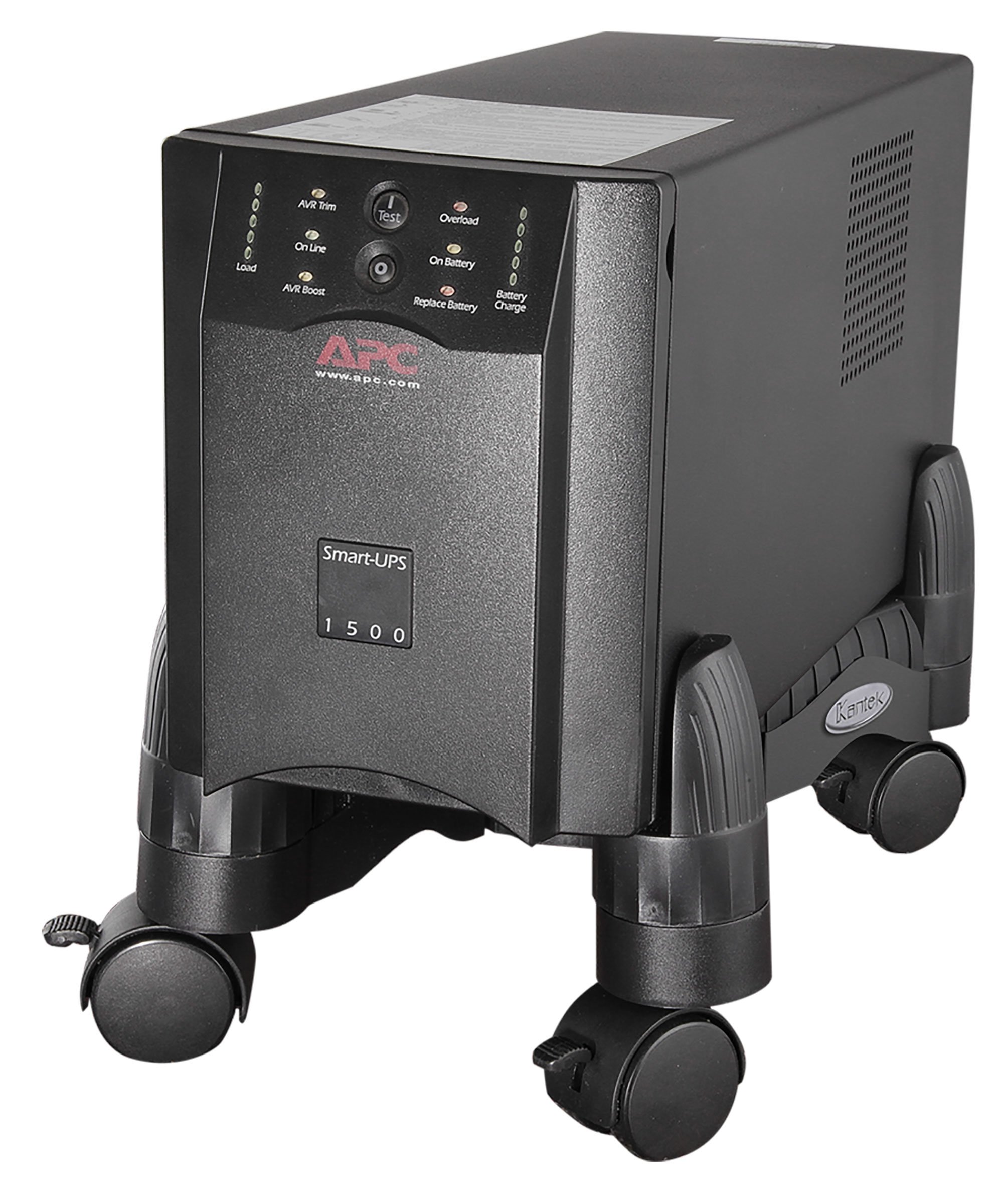 Kantek Mobile CPU Stand with Adjustable Width and Locking Casters, 16 ...