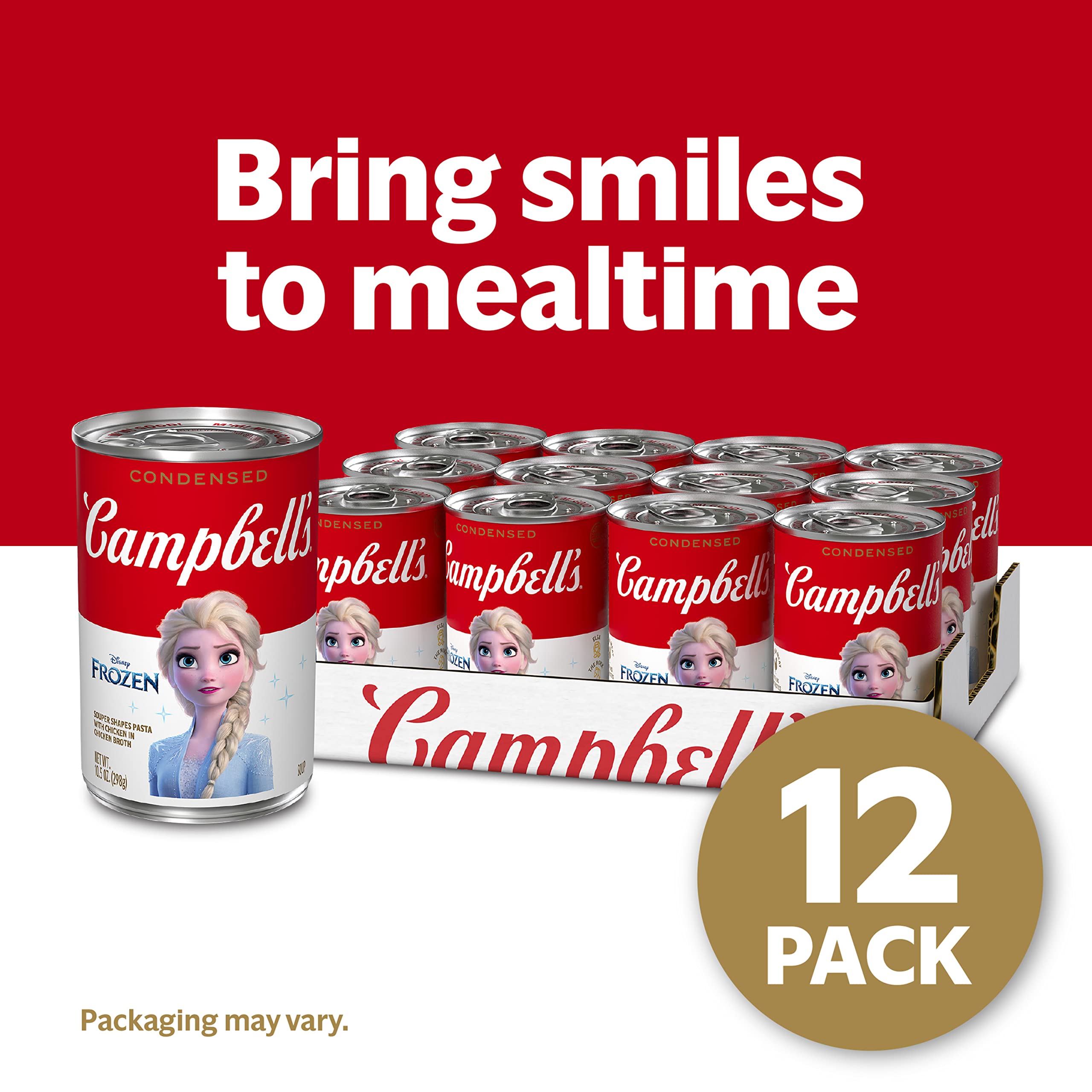 Snapklik.com : Campbells Kids Soup, Disney Frozen, Princess-shaped ...