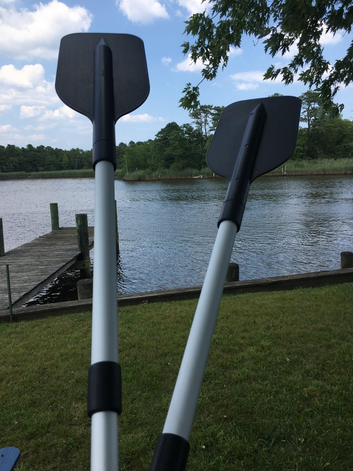 $8/mo - Finance Tradder 2 Pcs Canoe Paddle Boat Paddles Telescoping ...