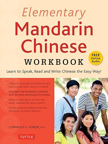 Amazon.com: Elementary Mandarin Chinese Workbook: Learn to Speak, Read ...