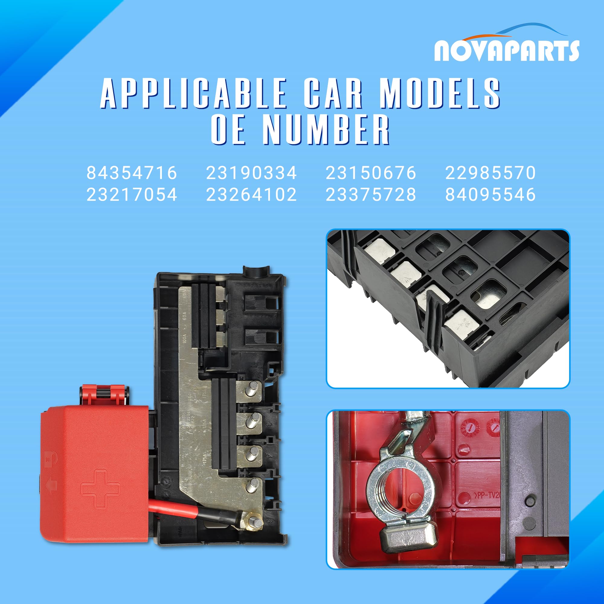 Snapklik.com : Battery Distribution Fuse Block For 2015-2020 Cadillac ...