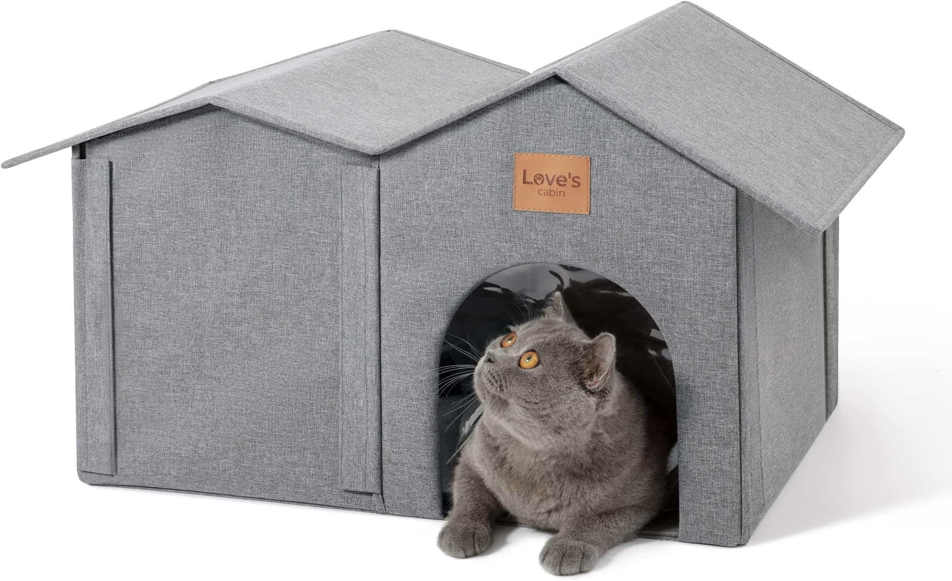 Amazon.com : 2THESTARS Outdoor Cat House Waterproof - Insulated Shelter ...