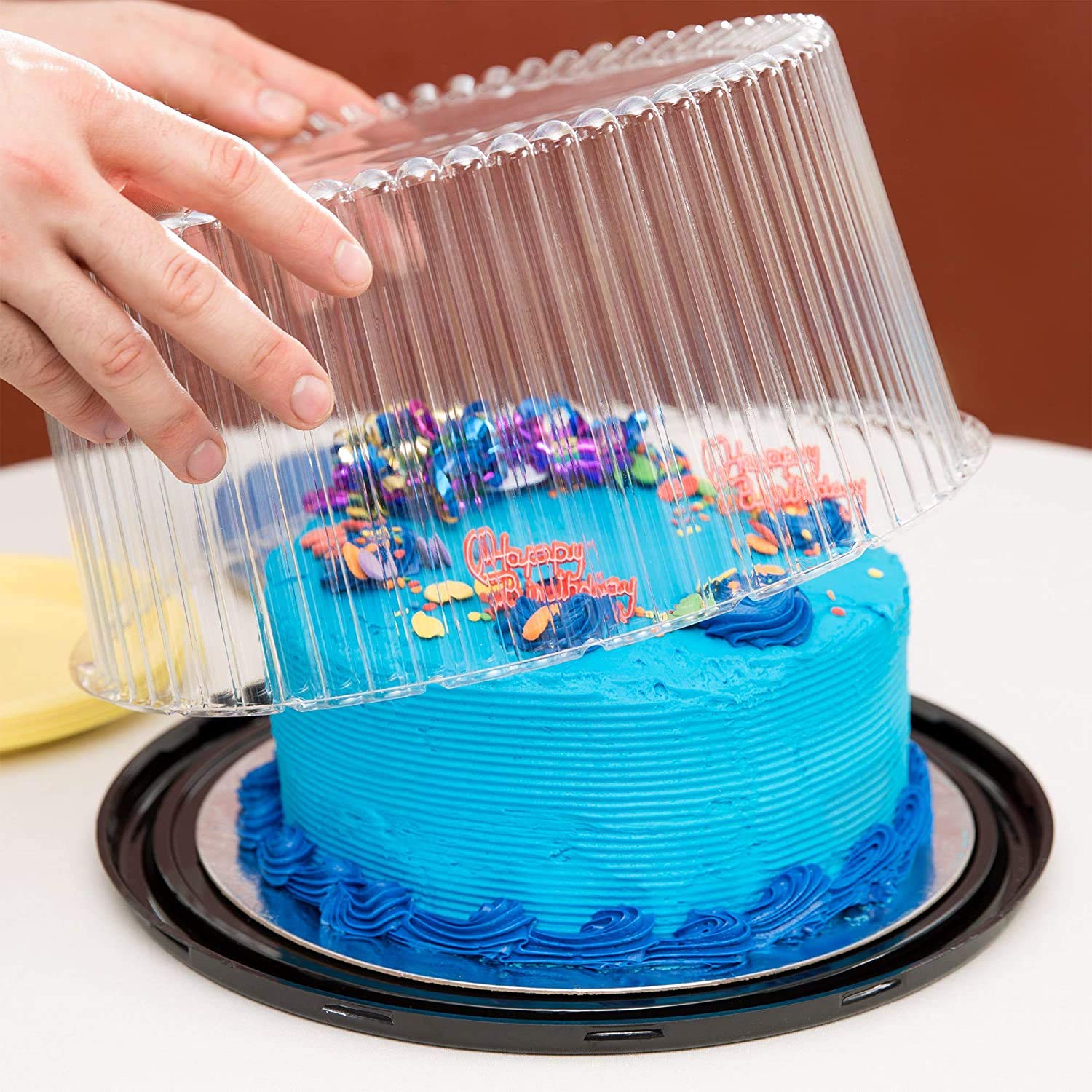 Snapklik.com : Cangfort 11-12" Cake Containers Carriers Plastic ...